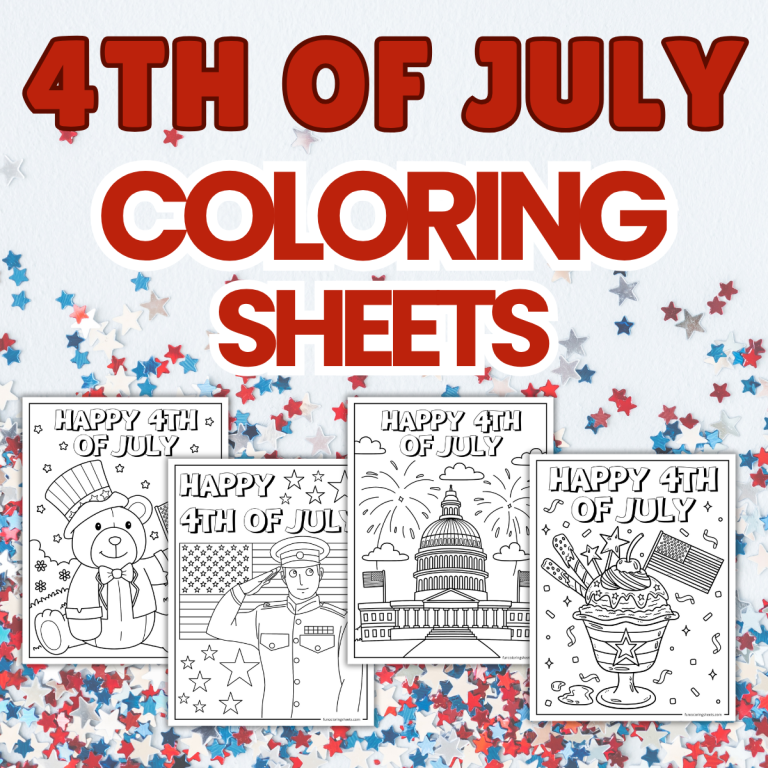 4th of July Coloring Pages - Fun Coloring Sheets