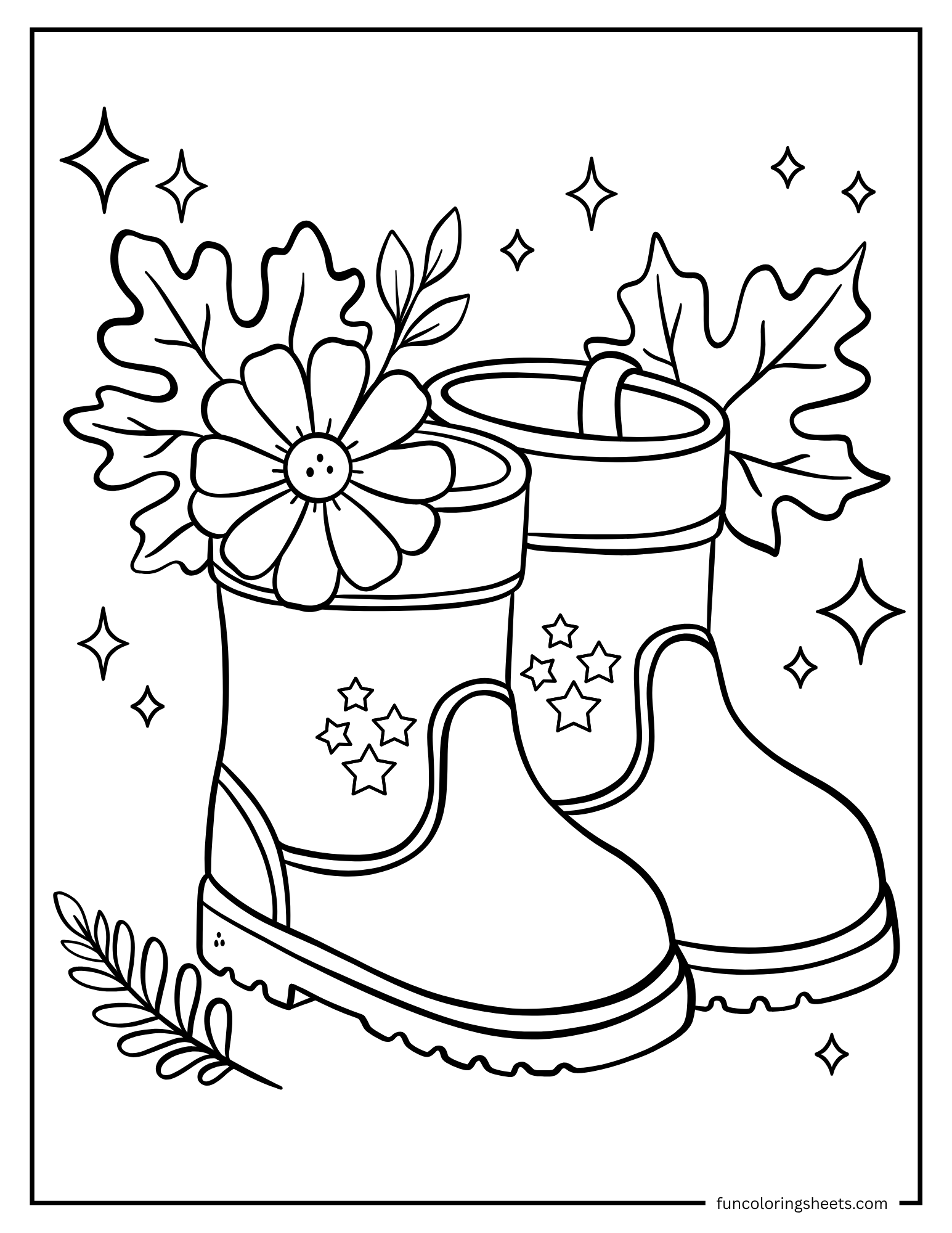 Fall Coloring Pages - Fun Coloring Sheets