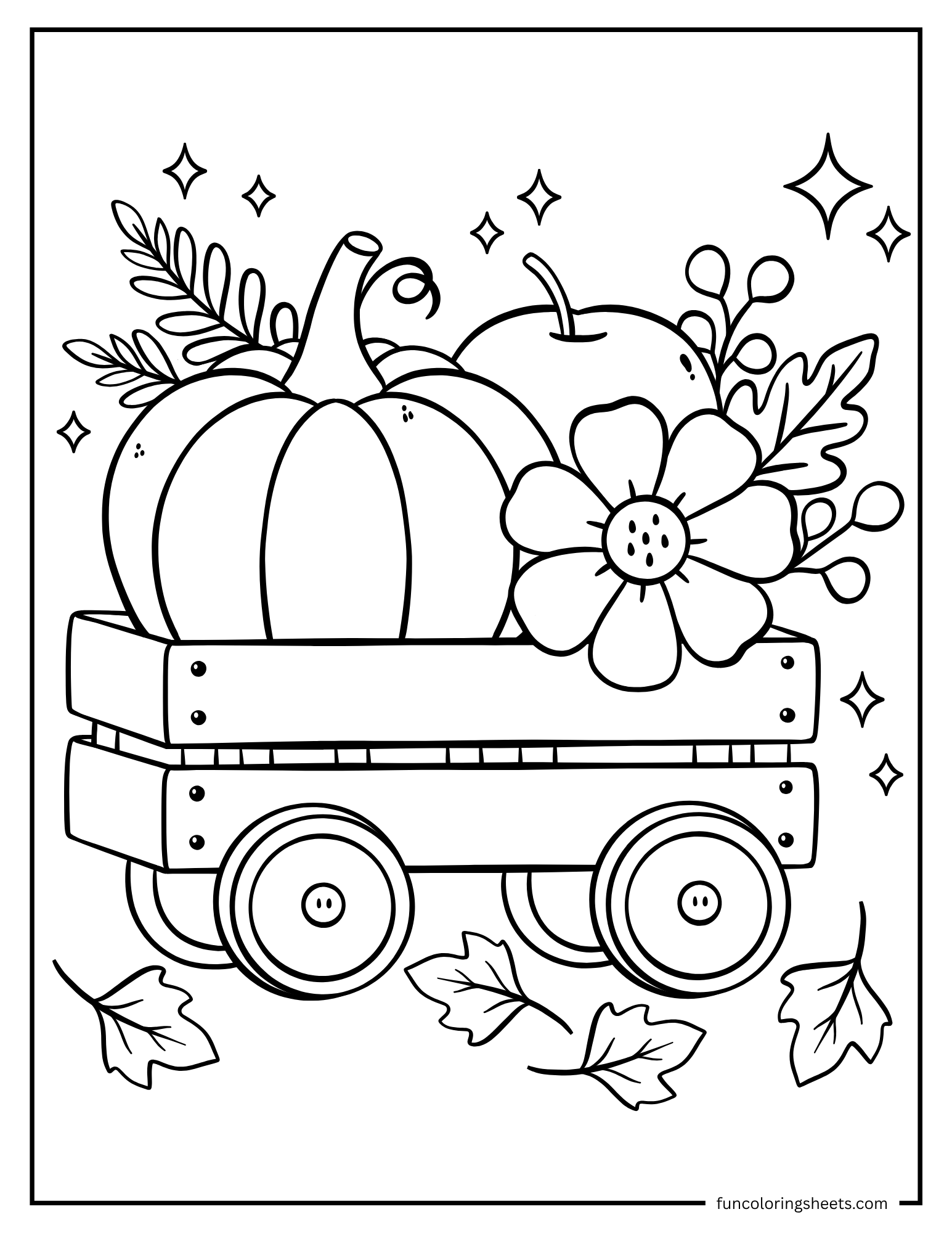 Fall Coloring Pages - Fun Coloring Sheets