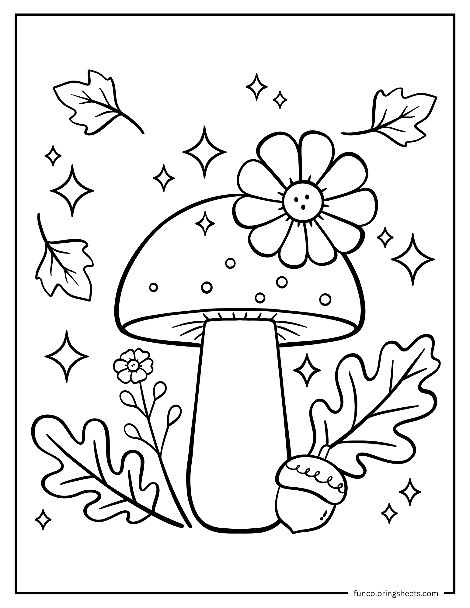 Fall Coloring Pages - Fun Coloring Sheets