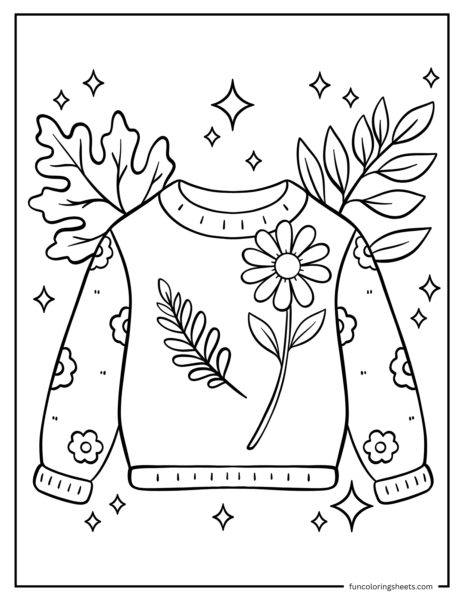 Fall Coloring Pages - Fun Coloring Sheets
