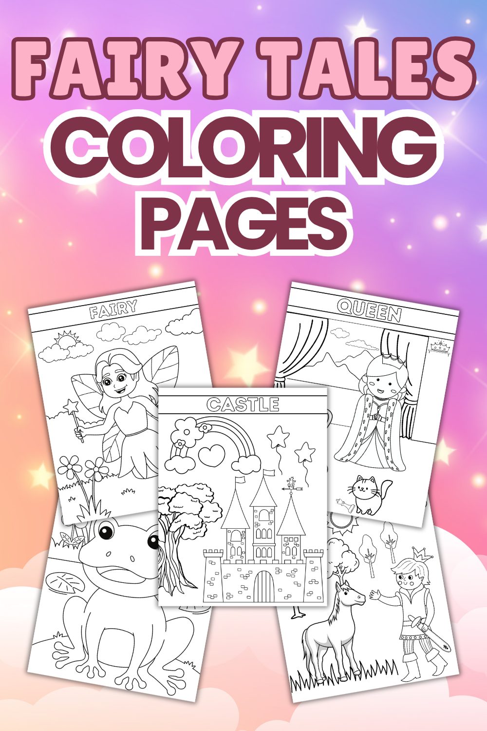 Fairy Tales Coloring Pages - Fun Coloring Sheets