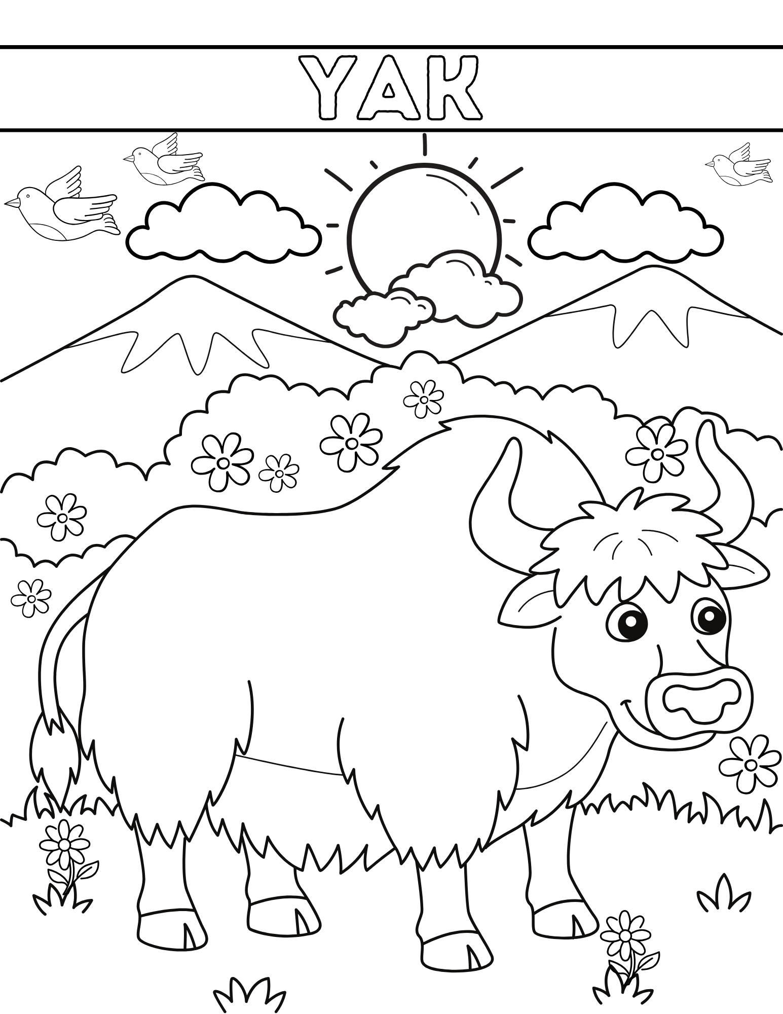 Animal Coloring Pages - Fun Coloring Sheets