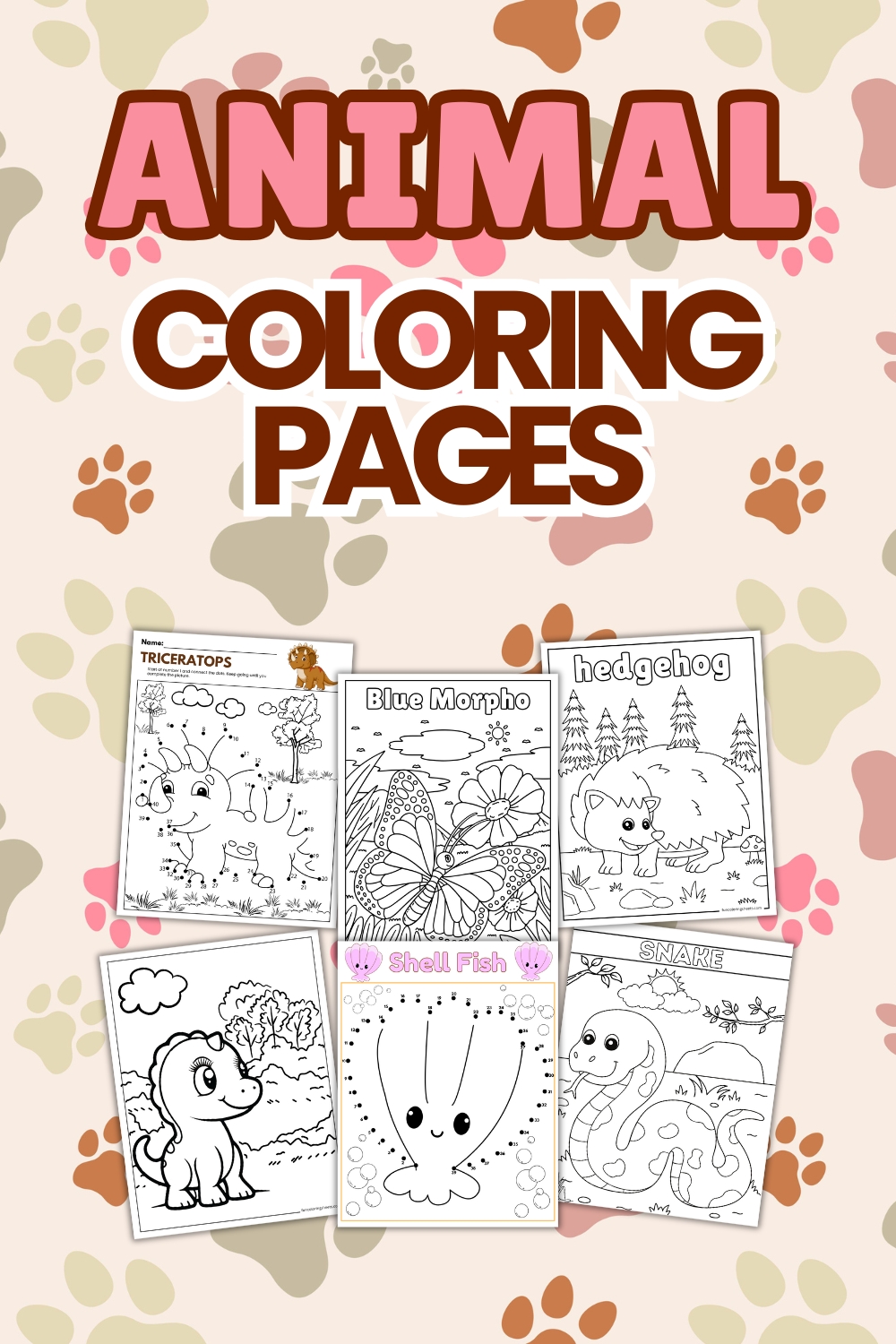 Animal Coloring Sheets - Fun Coloring Sheets
