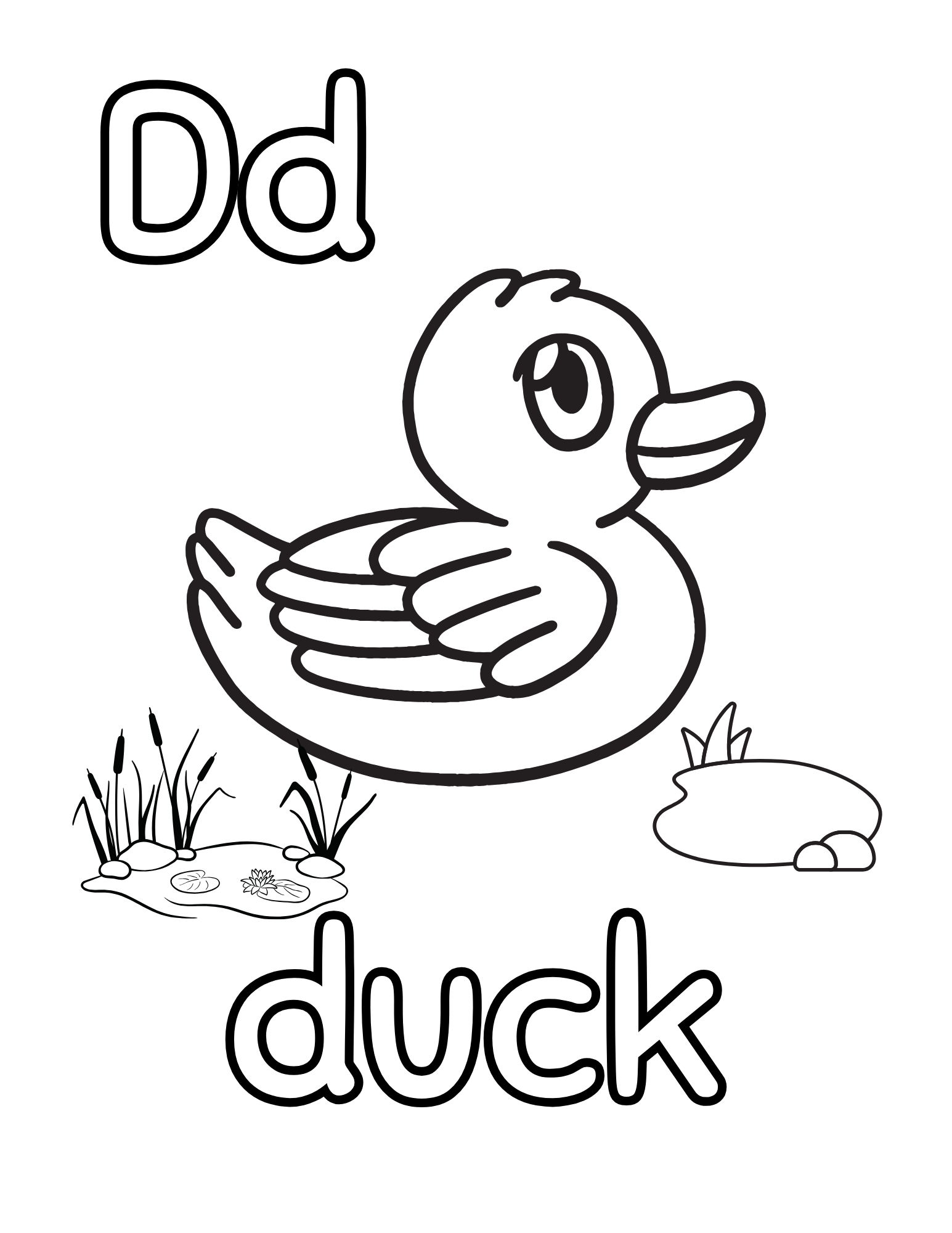 Learn the Alphabet Coloring Pages - Fun Coloring Sheets