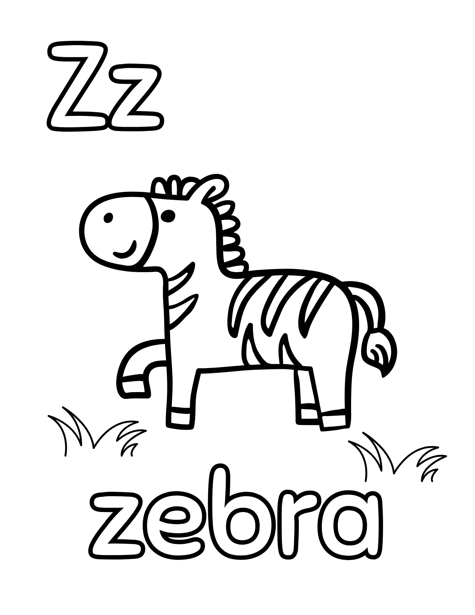 Learn the Alphabet Coloring Pages - Fun Coloring Sheets