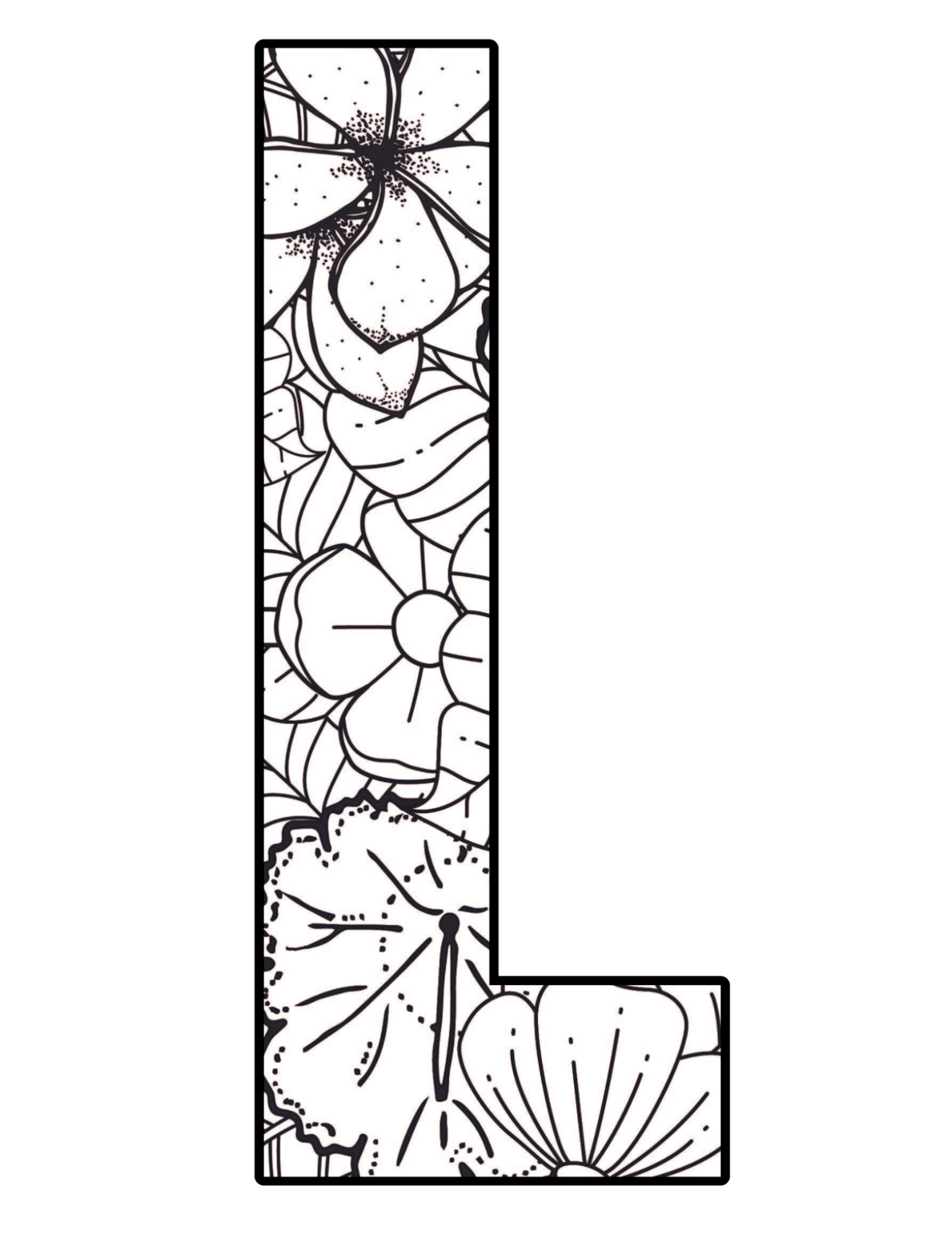 Mandala Alphabet Coloring Pages - Fun Coloring Sheets