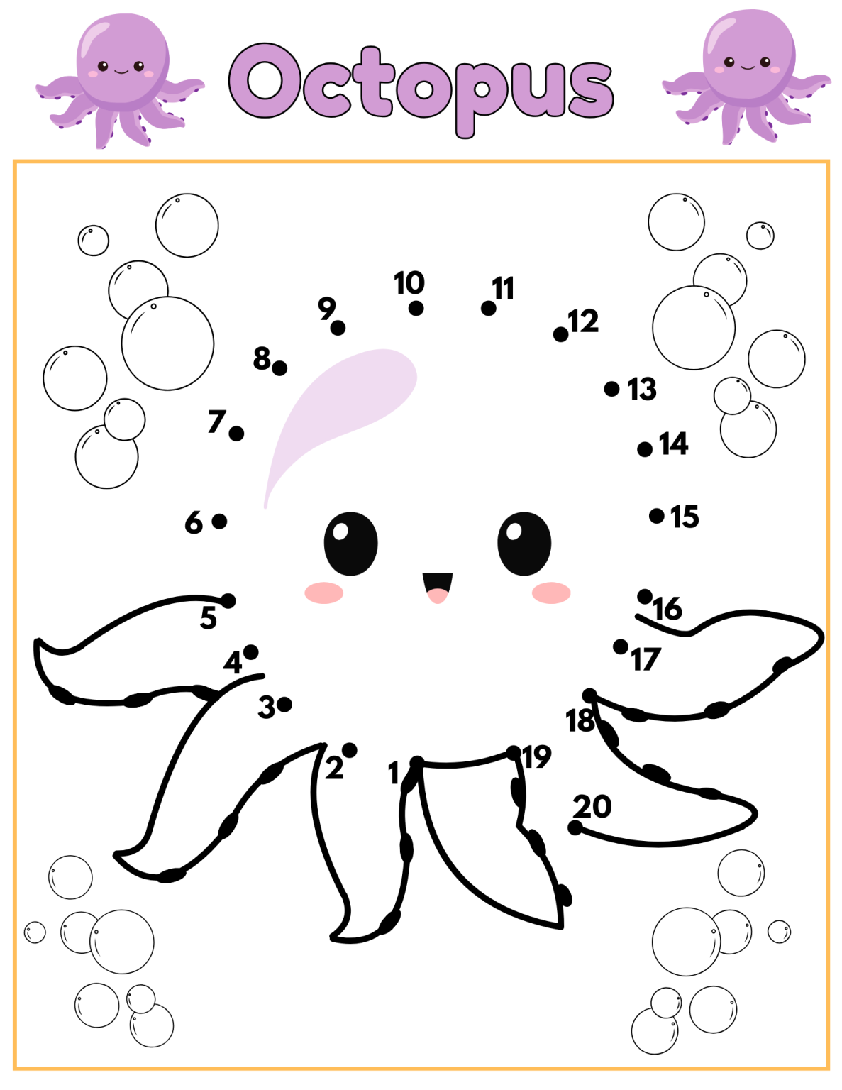 Sea Life Dot to Dot Coloring Pages - Fun Coloring Sheets