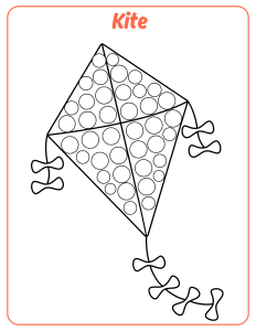 Spring Dot Marker Coloring Pages - Fun Coloring Sheets
