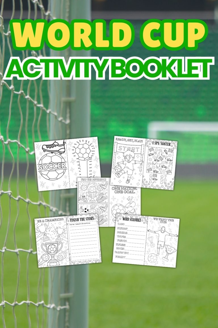 World Cup Activity Booklet - Fun Coloring Sheets